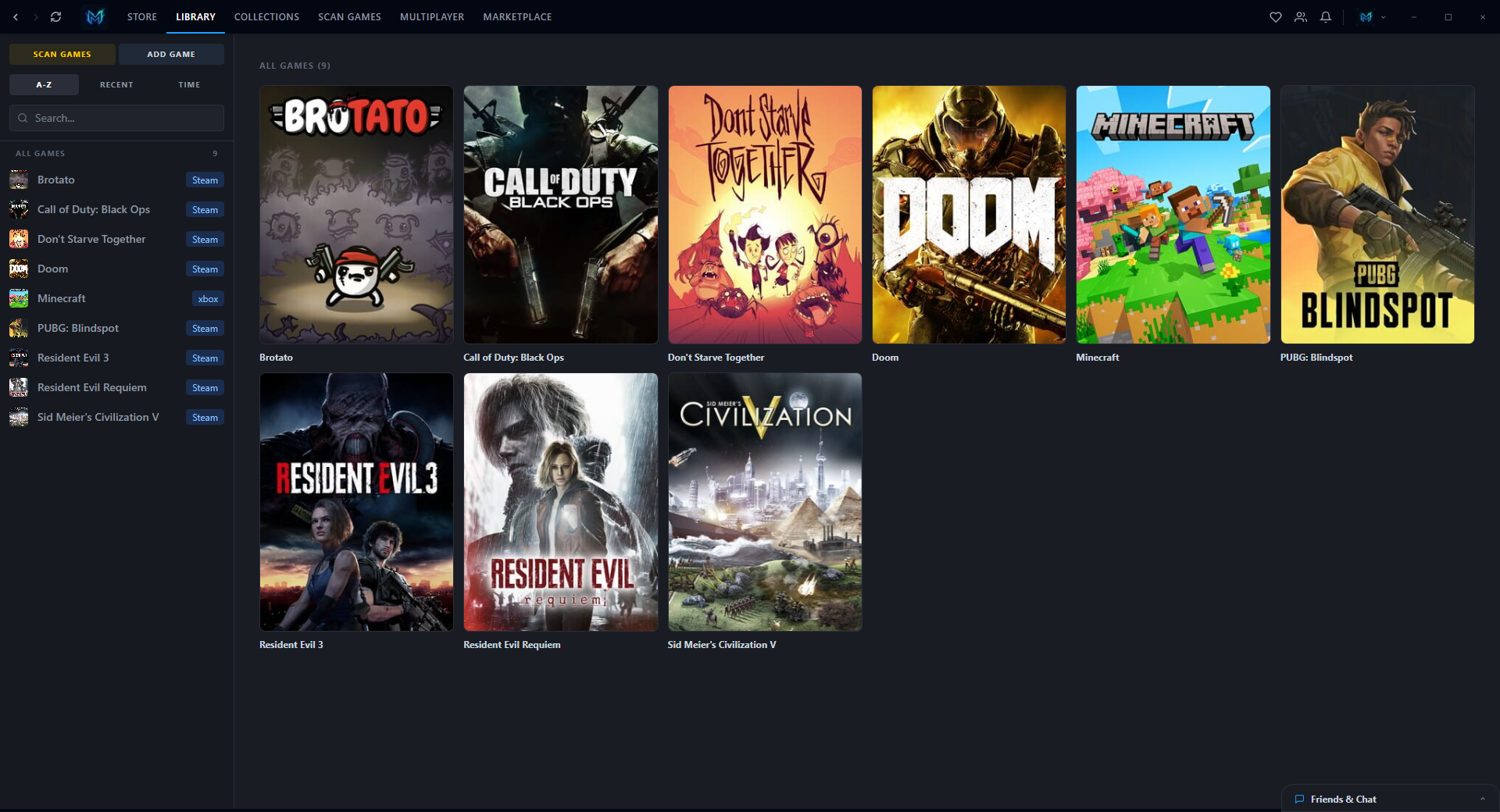 MIST — All your games, one launcher